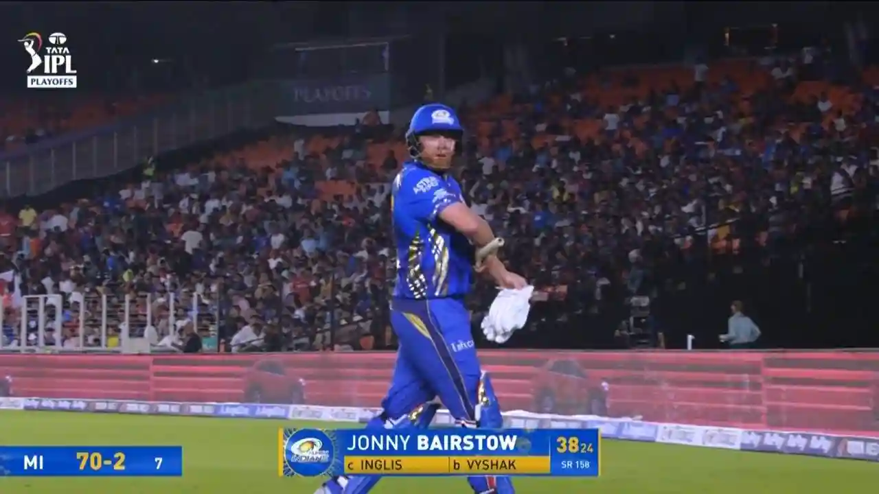 IPL 2025 | Mumbai Indians | Jonny Bairstow Profile